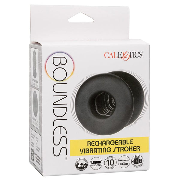 Boundless Rechargeable Vibrating Stroker – Wild Flower