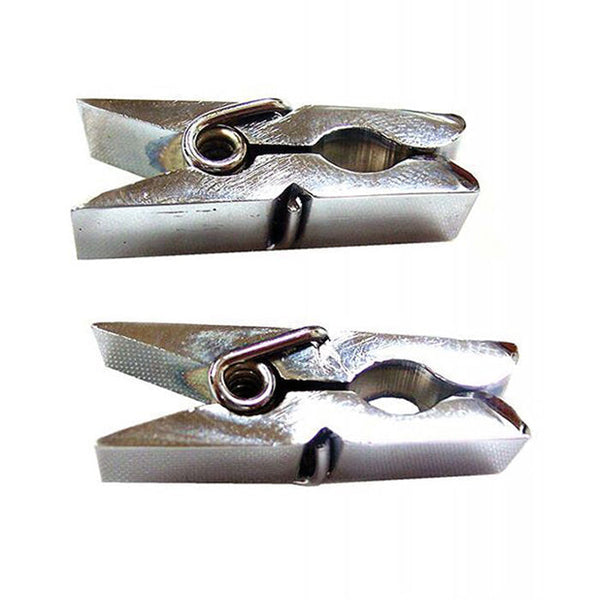 Chrome Nipple Peg Clamps – Wild Flower